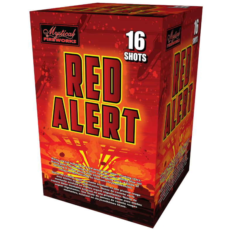 Red Alert SkyJewel Fireworks Red Alert SkyJewel Fireworks